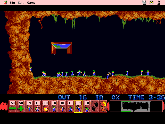 SPIN Macgames - Lemmings